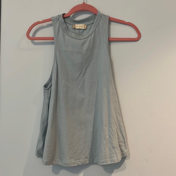 Altar'd State | Tops | Light Blue High Neck Tank Altard State | Poshmark